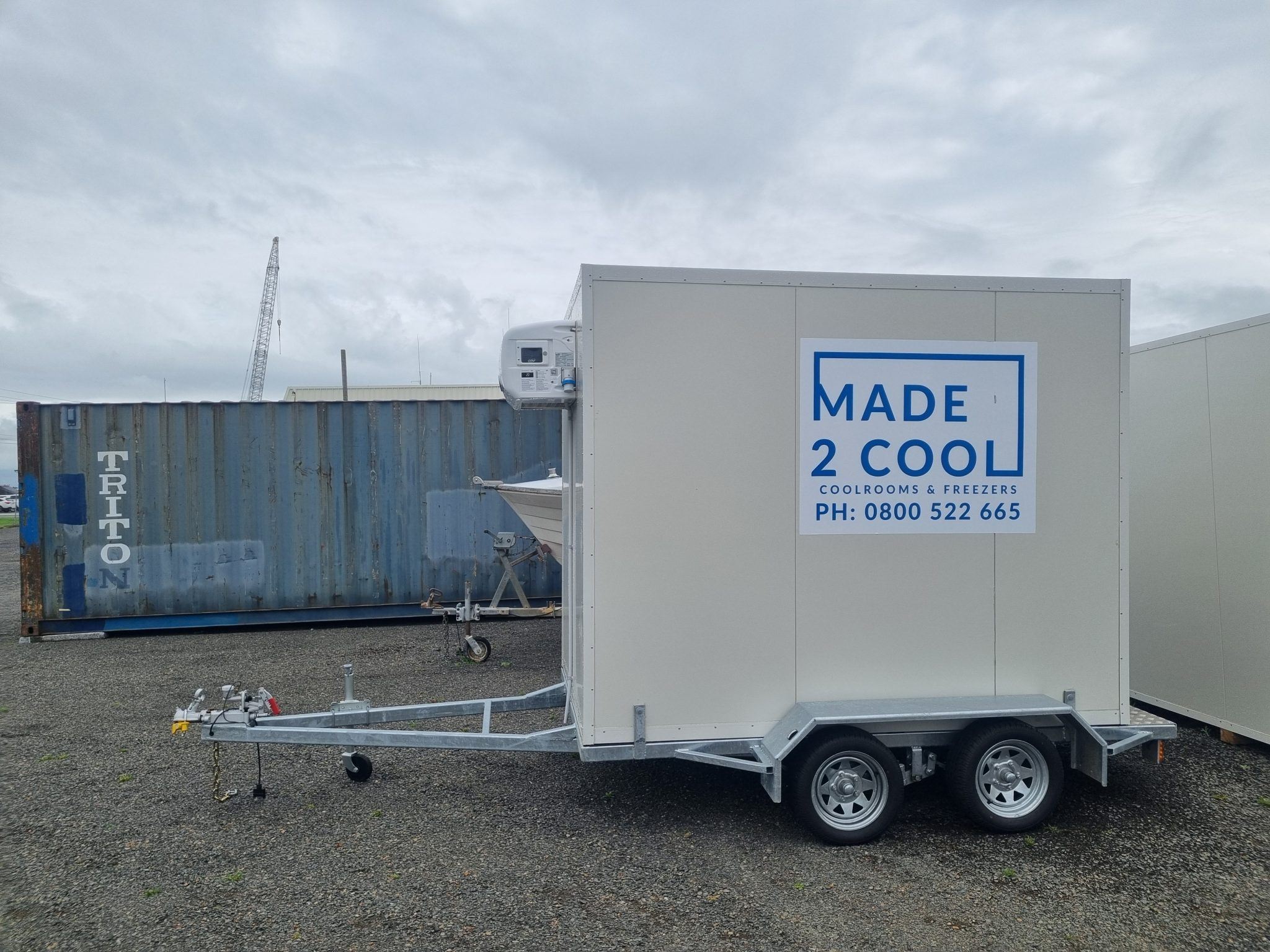 Chiller Trailer & Freezer Trailer Hire Kopu, Auckland | Made 2 Cool