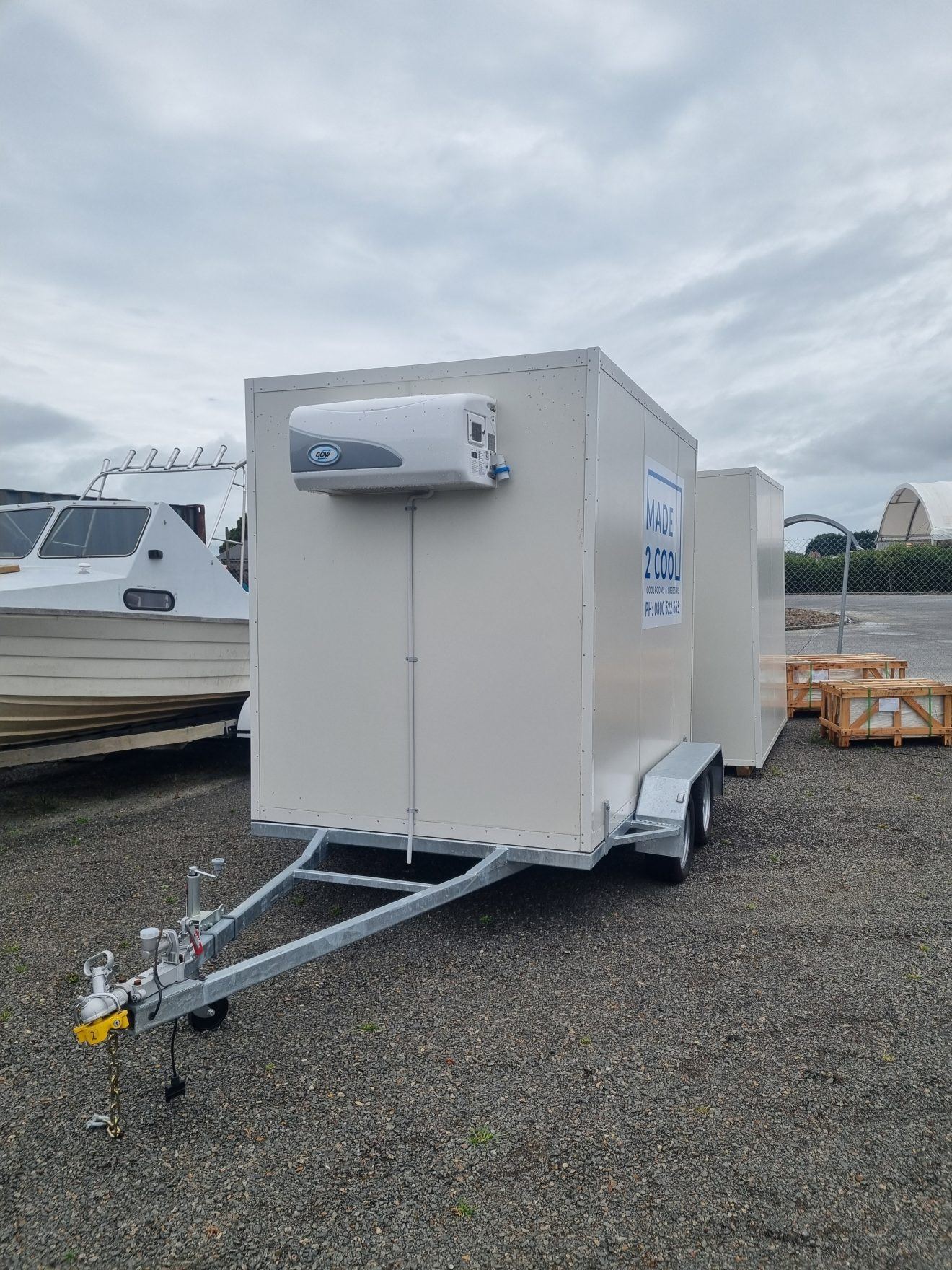 Chiller Trailer & Freezer Trailer Hire Kopu, Auckland | Made 2 Cool